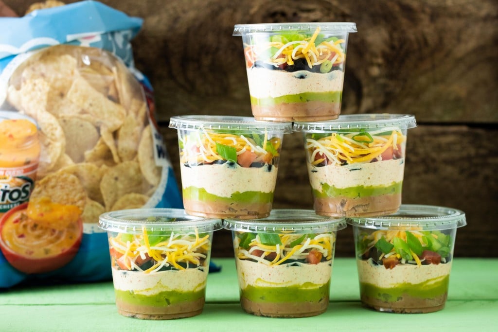 7 Layer Dip Cups (OMG Easy!!!)
