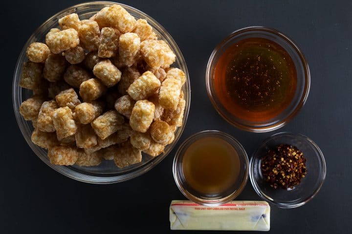 Hot Honey Butter Tater Tots
