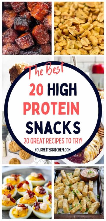 20+ High Protein Snack Ideas (you actually want to eat)