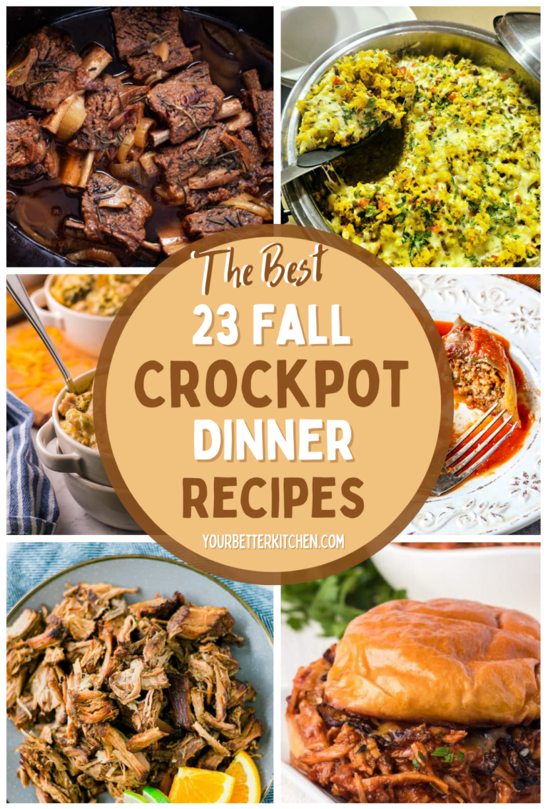 23 Fall Crockpot Dinner Recipes The Whole Family Will Love