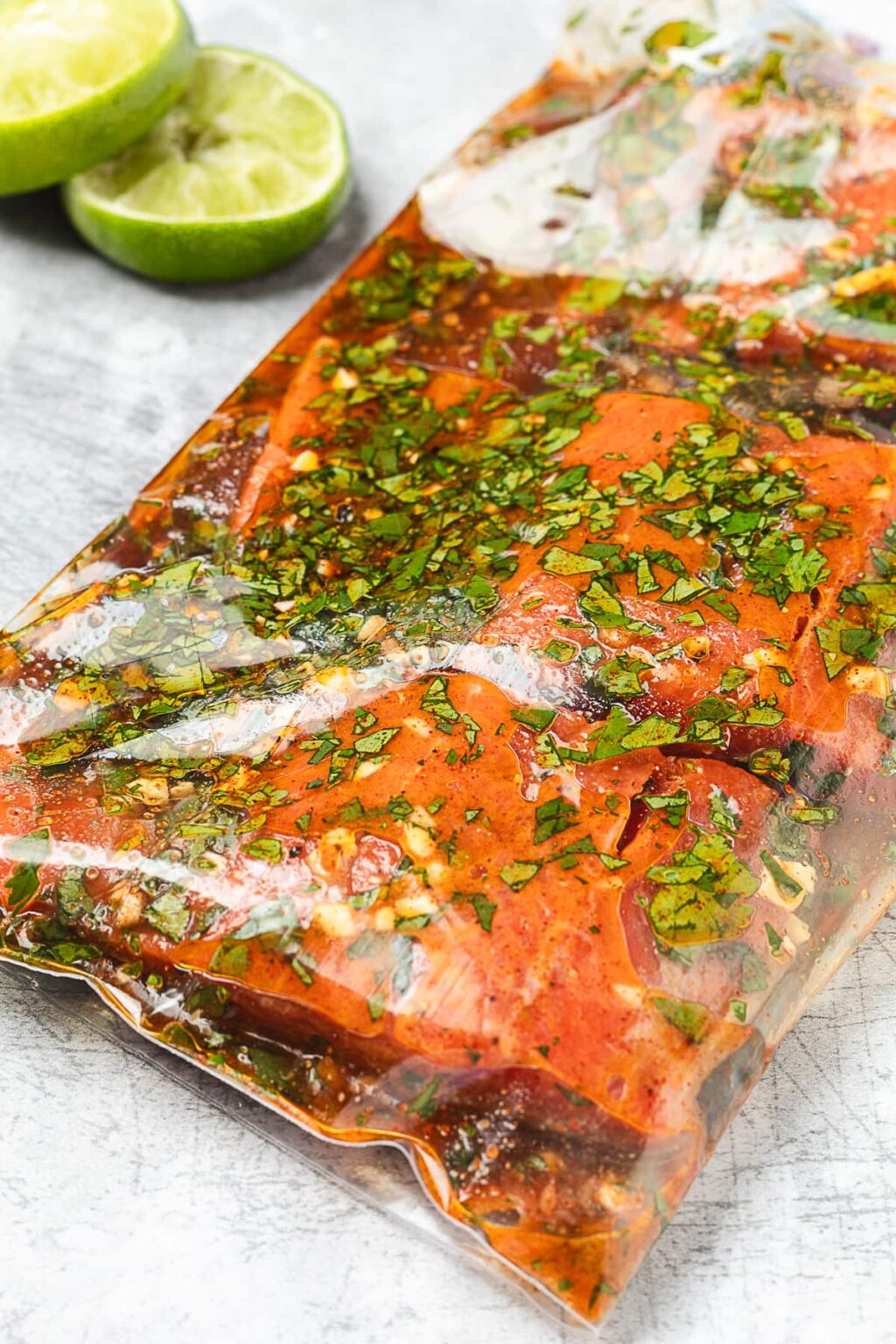 Cilantro Lime Grilled Salmon
