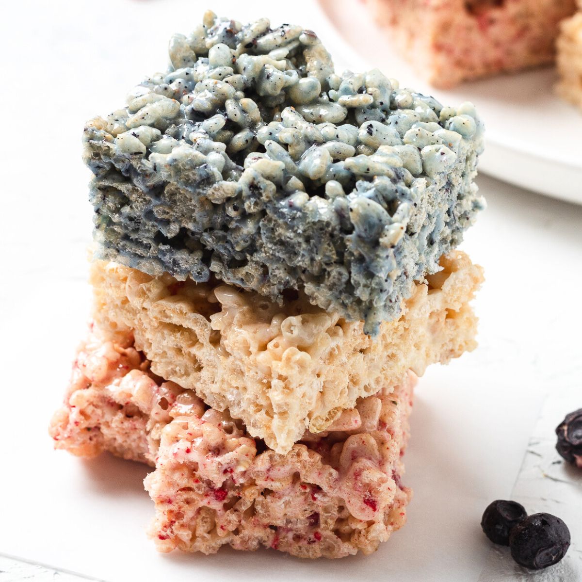 Easy Patriotic Rice Krispie Treats