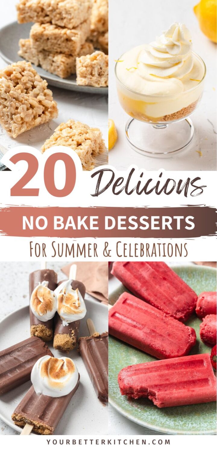 20+ No Bake Desserts for Summer