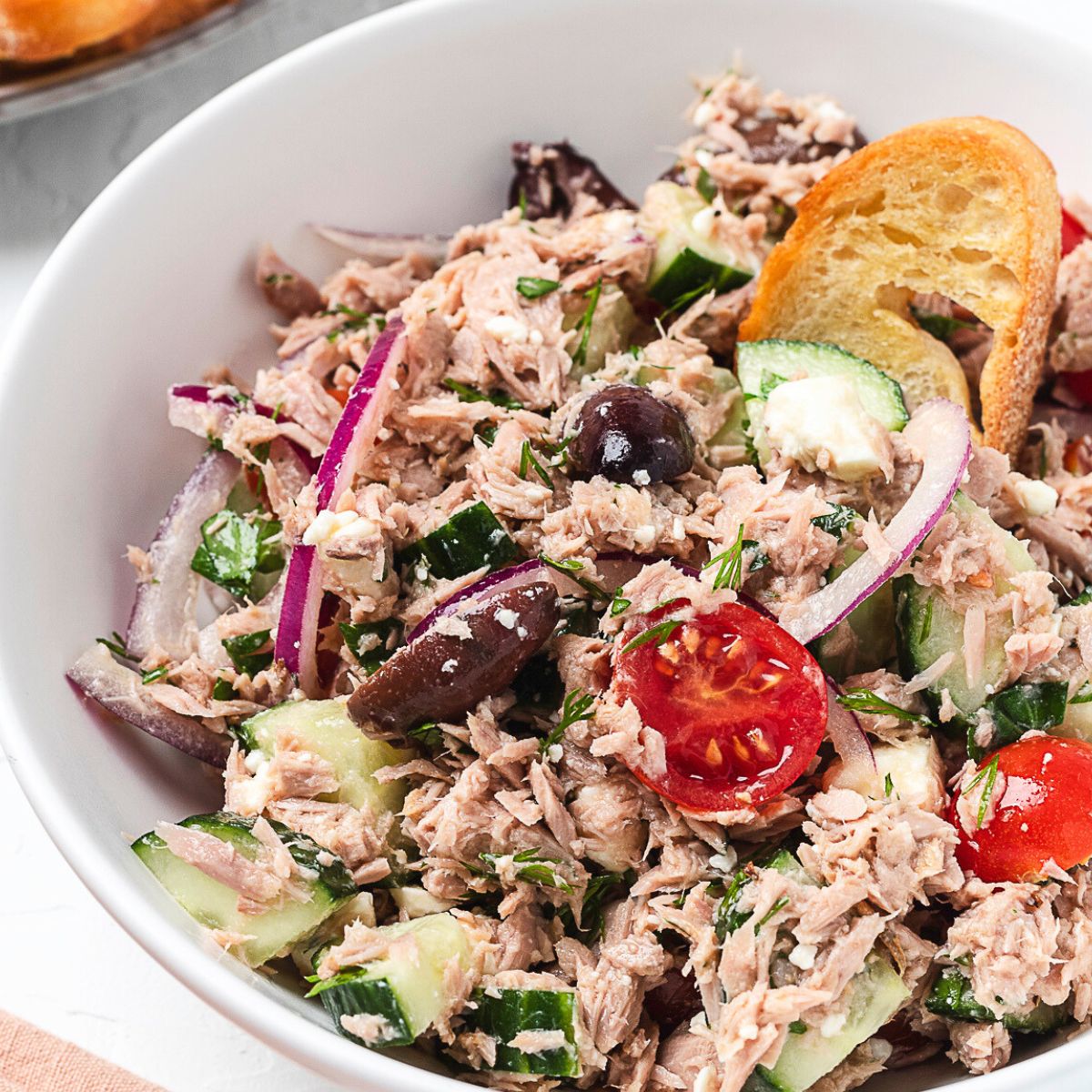Greek Style Tuna Salad