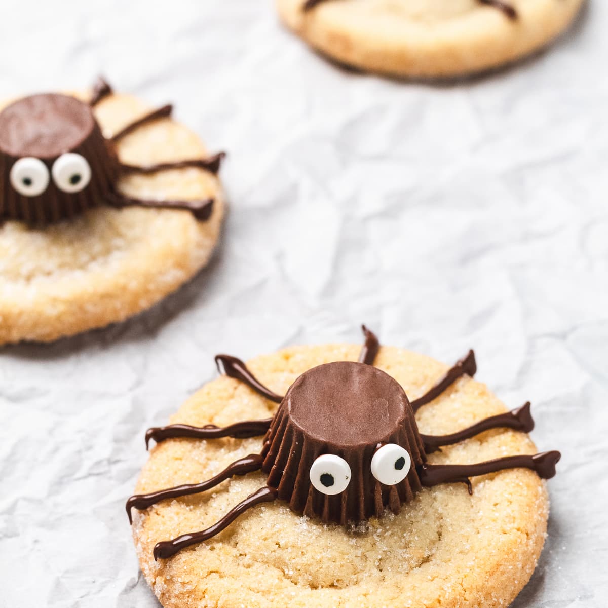 Halloween Spider Cookies