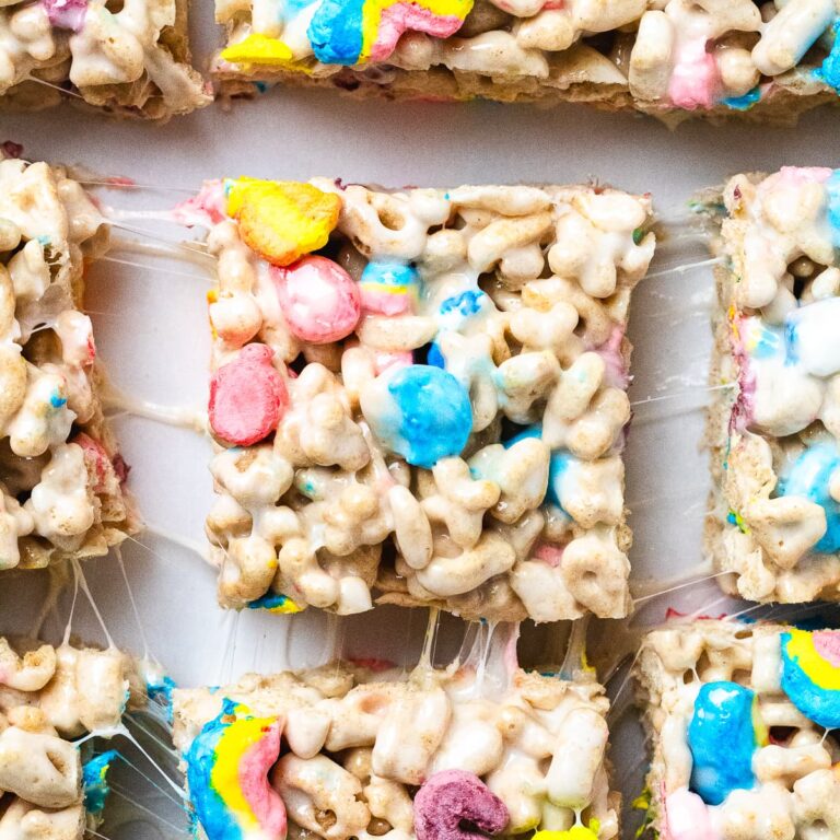 Lucky Charms Rice Crispy Treats