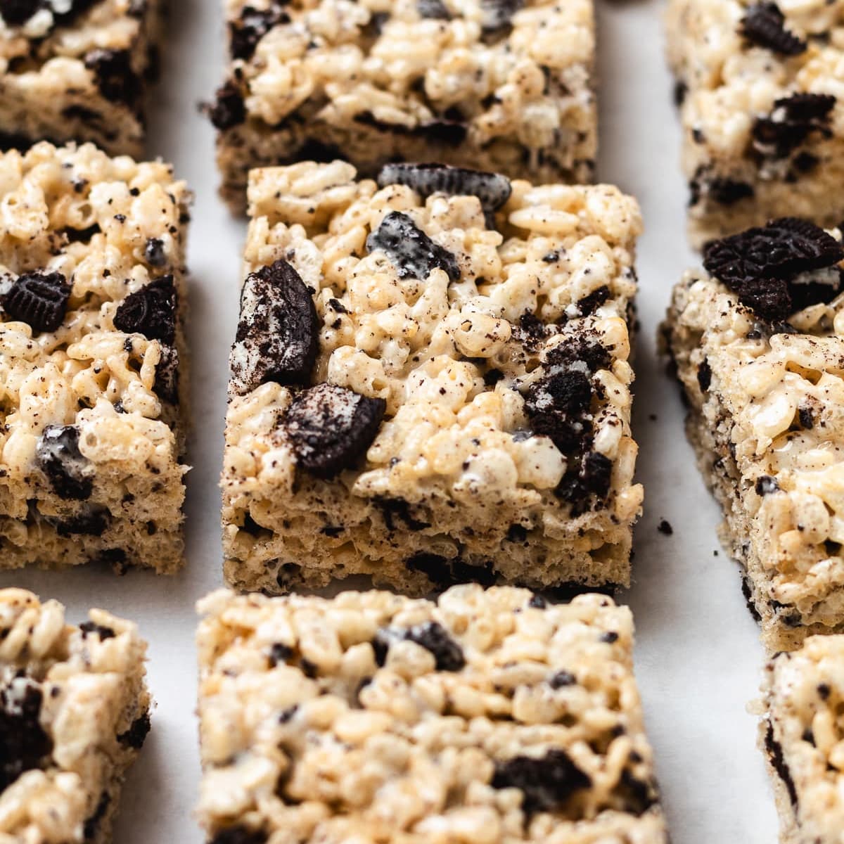 Oreo Rice Crispy Treats