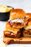 Easy BBQ Chicken Sliders