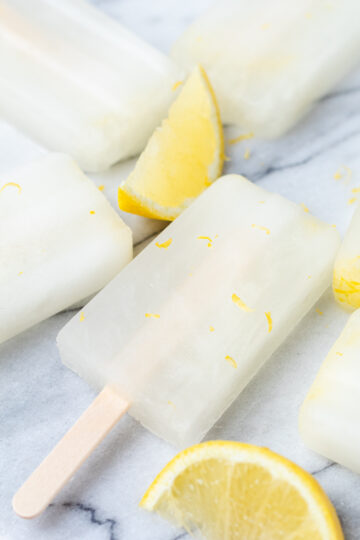 Lemonade Popsicles